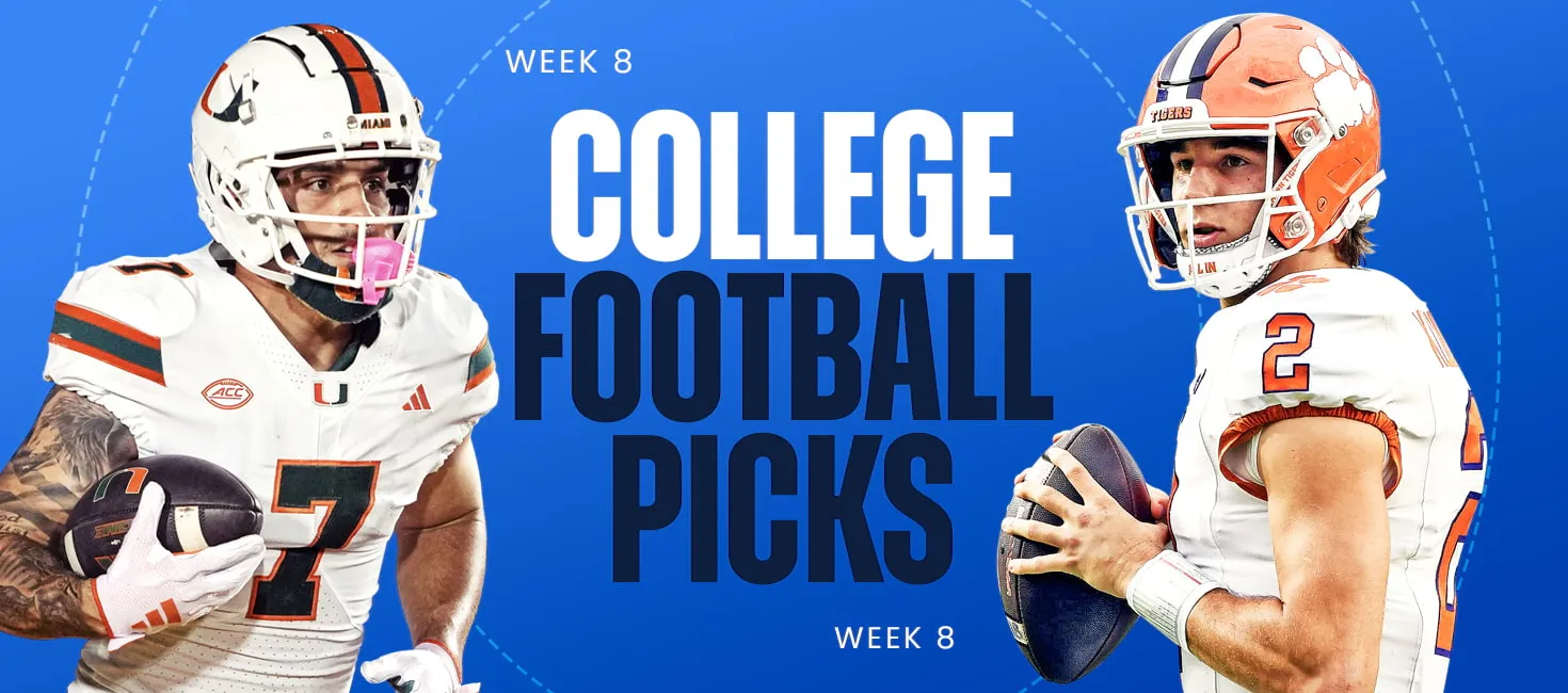 College Football Week 8 Odds, Picks & Predictions (2024) | BettingPros